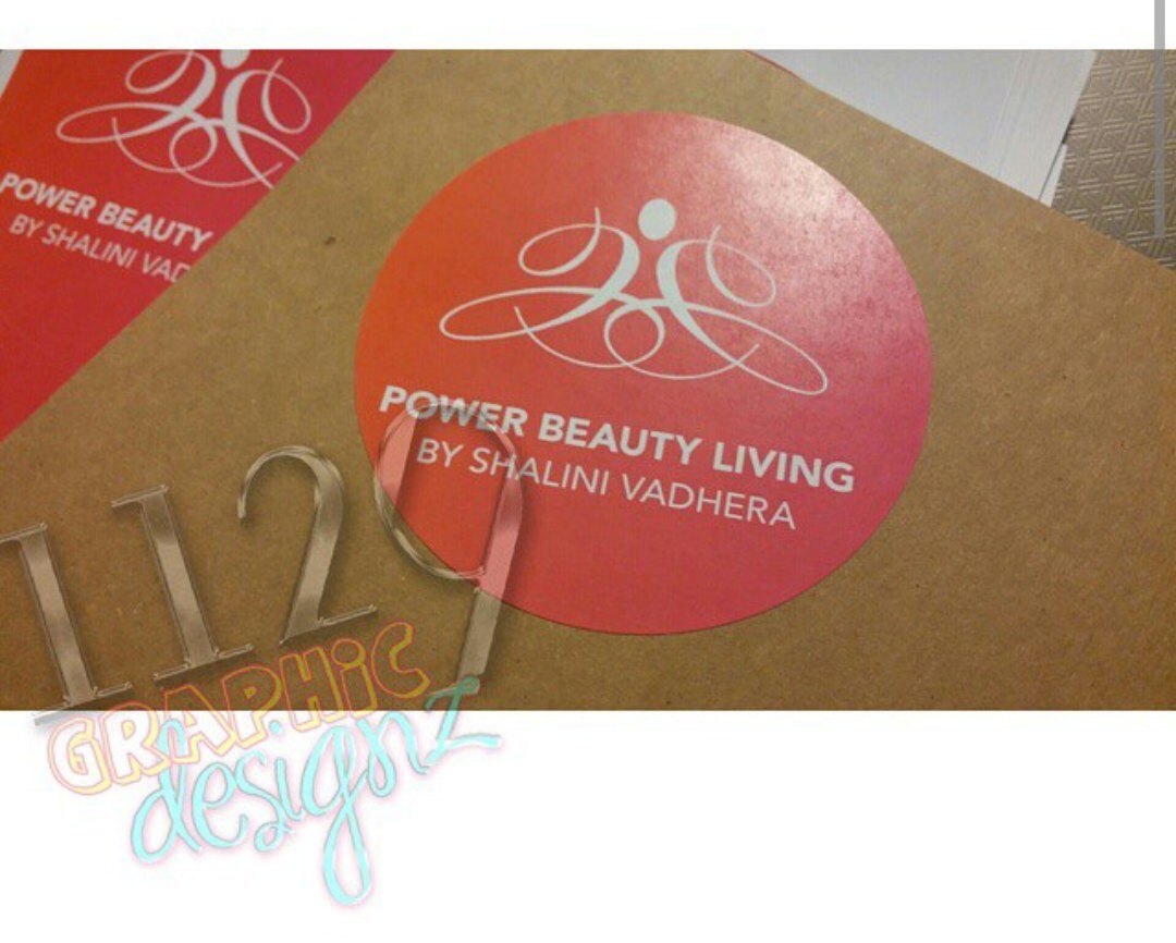 4 inch Round Custom Stickers