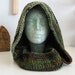 Deep Forest Crocheted Hood Medieval Crocheted by TheMysticWood