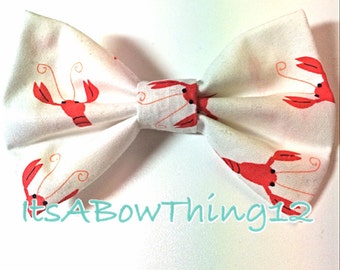 Lobster print fabric | Etsy