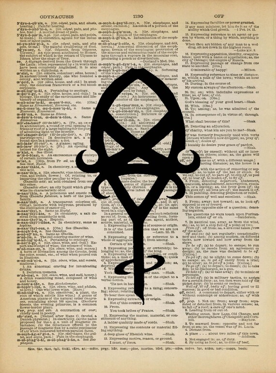 Items similar to Shadowhunter Rune Insight Foresight Mortal Instrument ...