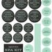 Personalized Spa Kit Labels by LiaGriffith on Etsy