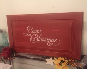 Popular items for blessings signs on Etsy