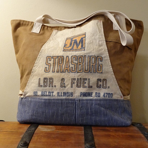 Repurposed Canvas Bags | semashow.com