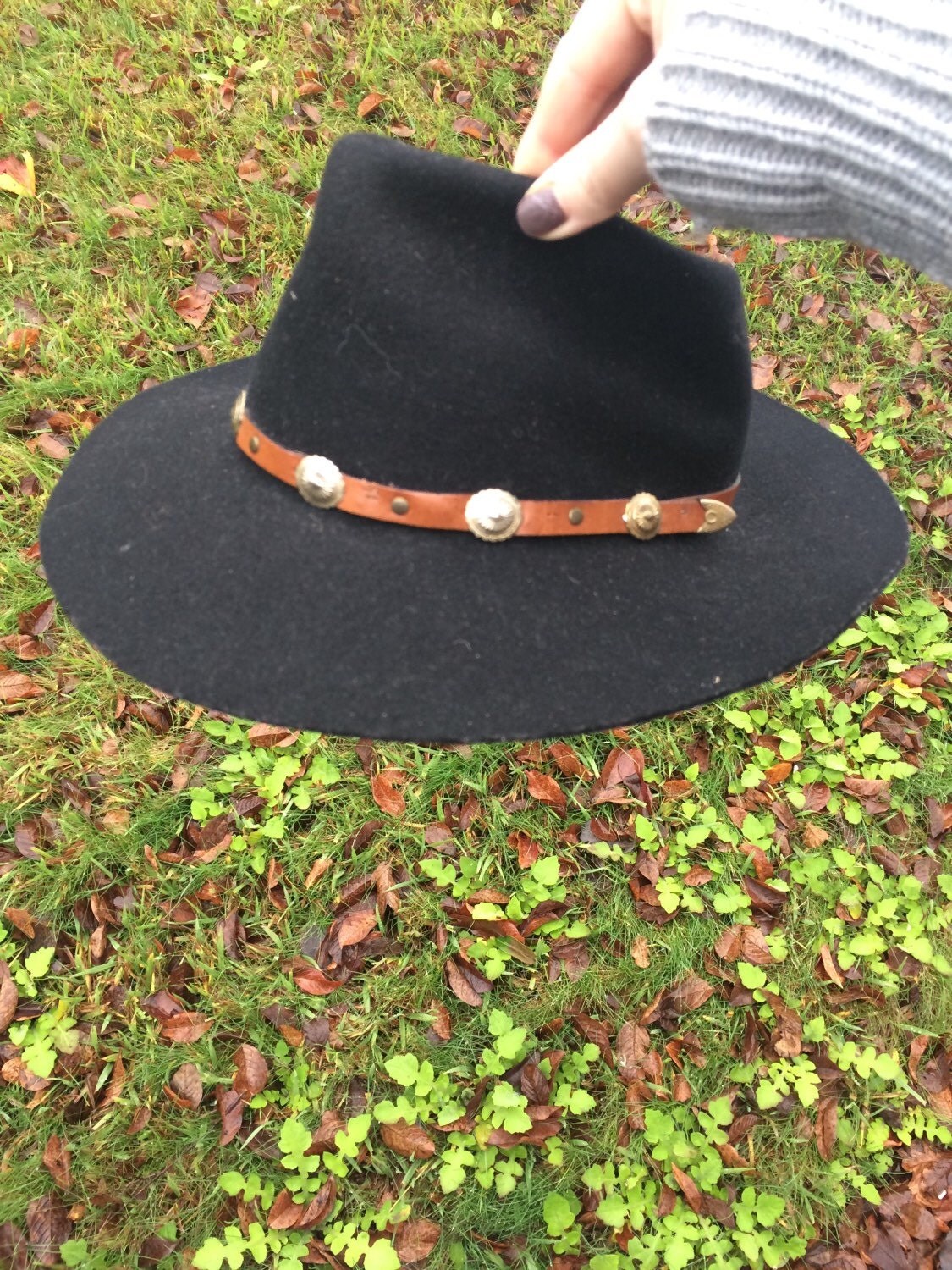 Vintage “outback trading co.” Concho hat – Haute Juice