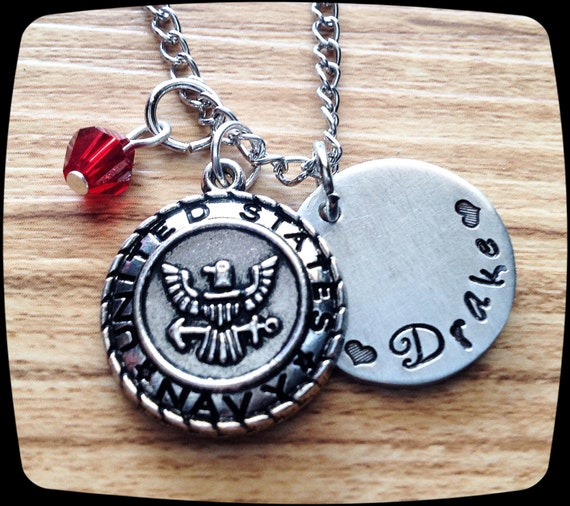 Items similar to Navy Gift Jewelry, US Navy jewelry, Navy Graduation ...