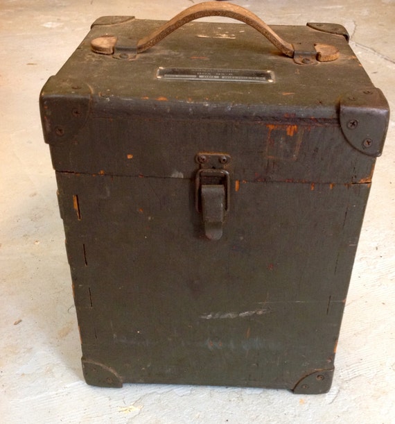 World War 2 Signal Corps Box by NaturesWayNC on Etsy