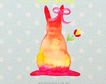 11 Easter watercolor clip art 11 png images with transparent
