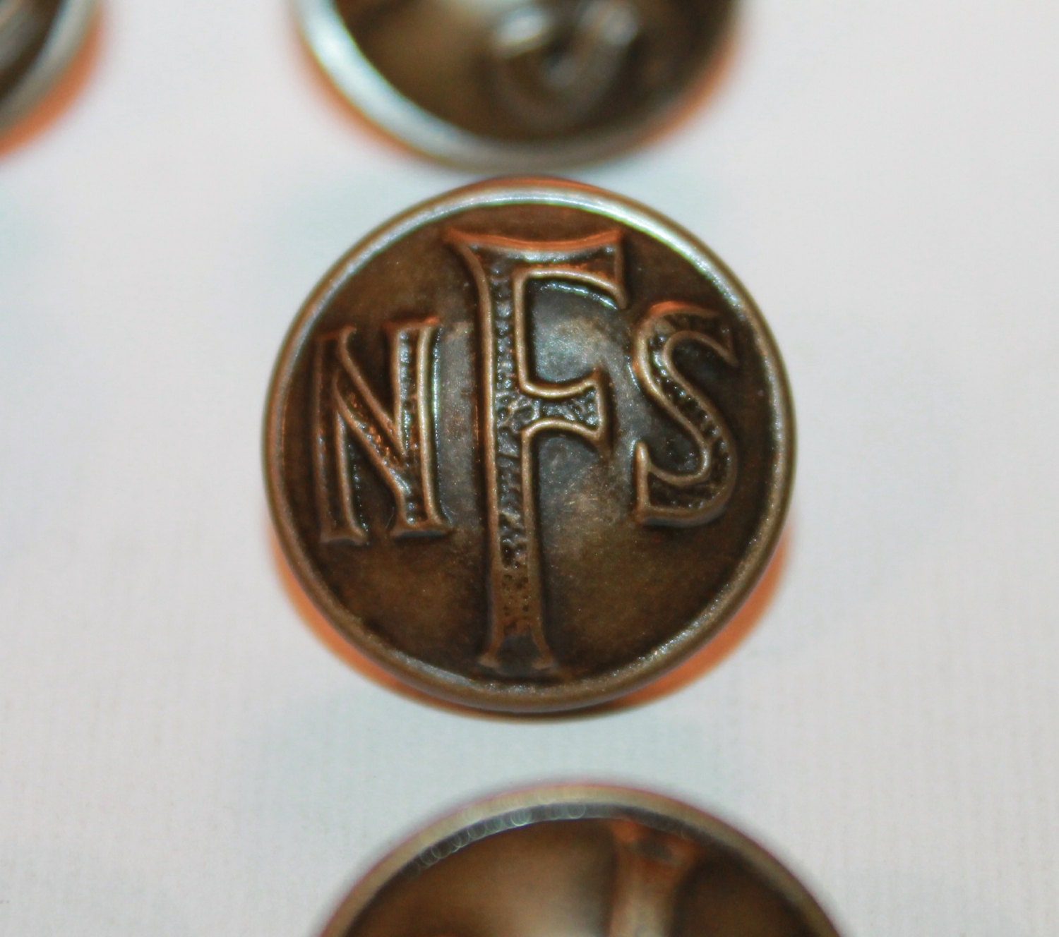 Awesome National Fire Service (NFS) Vintage Buttons! Set of 30 – Haute ...