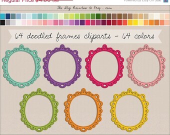 Popular items for doodle frame on Etsy