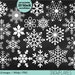 Christmas Clipart Snowflake Clipart Snowflake Silhouette