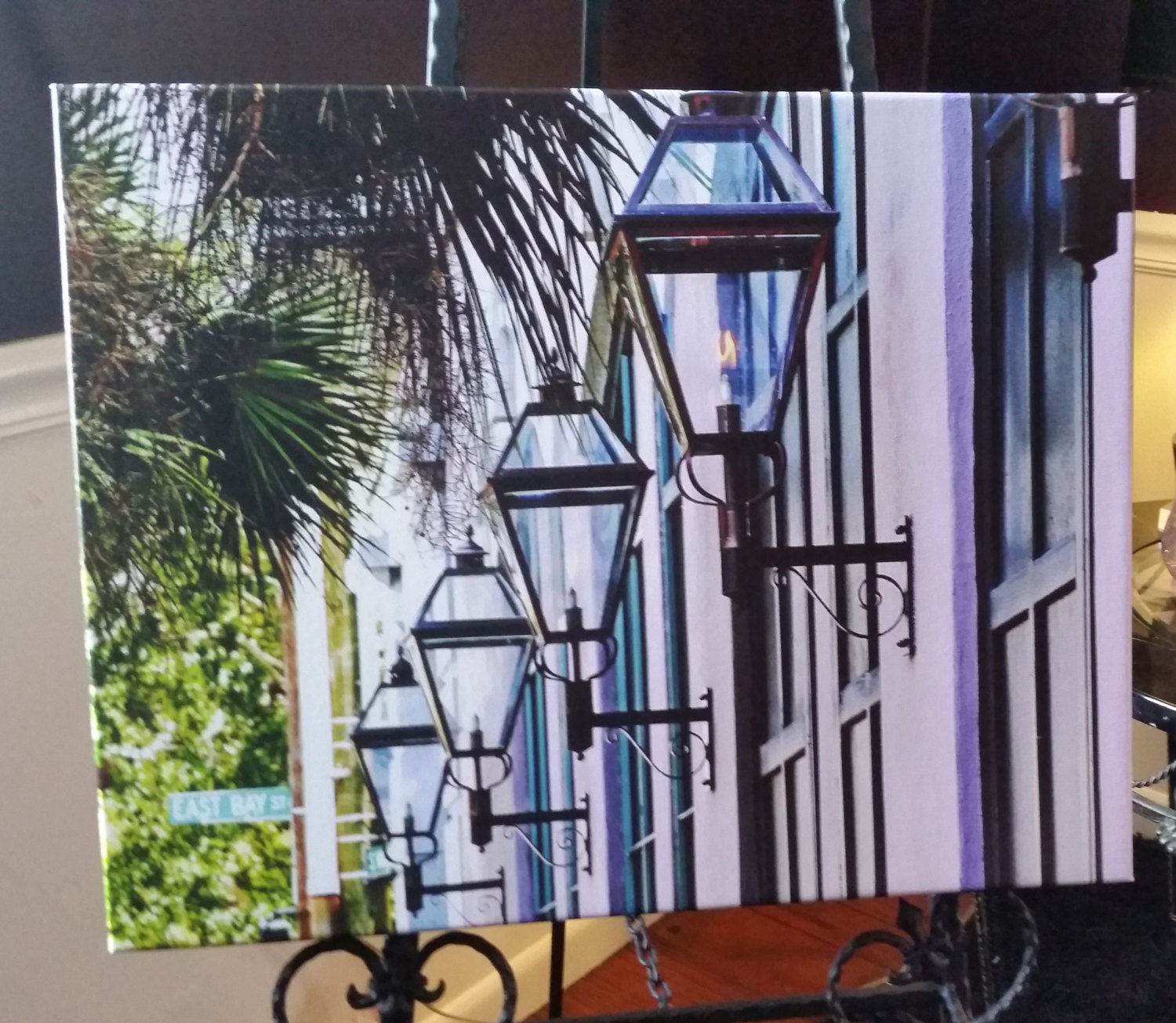 16x20 photographic print on canvas Charleston by EBimageryOnEtsy