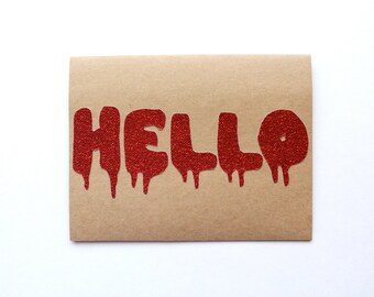 Dripping letters | Etsy