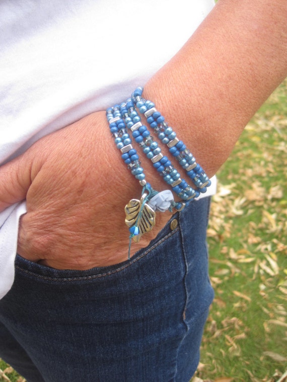 Items Similar To Beaded Boho Bracelet On Etsy