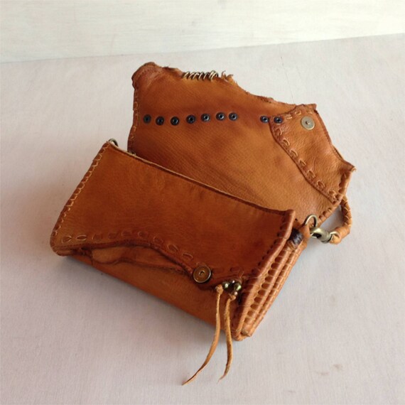 Bohemian Hippie Gypsy L.Long Wallet with Turquoise. Layer