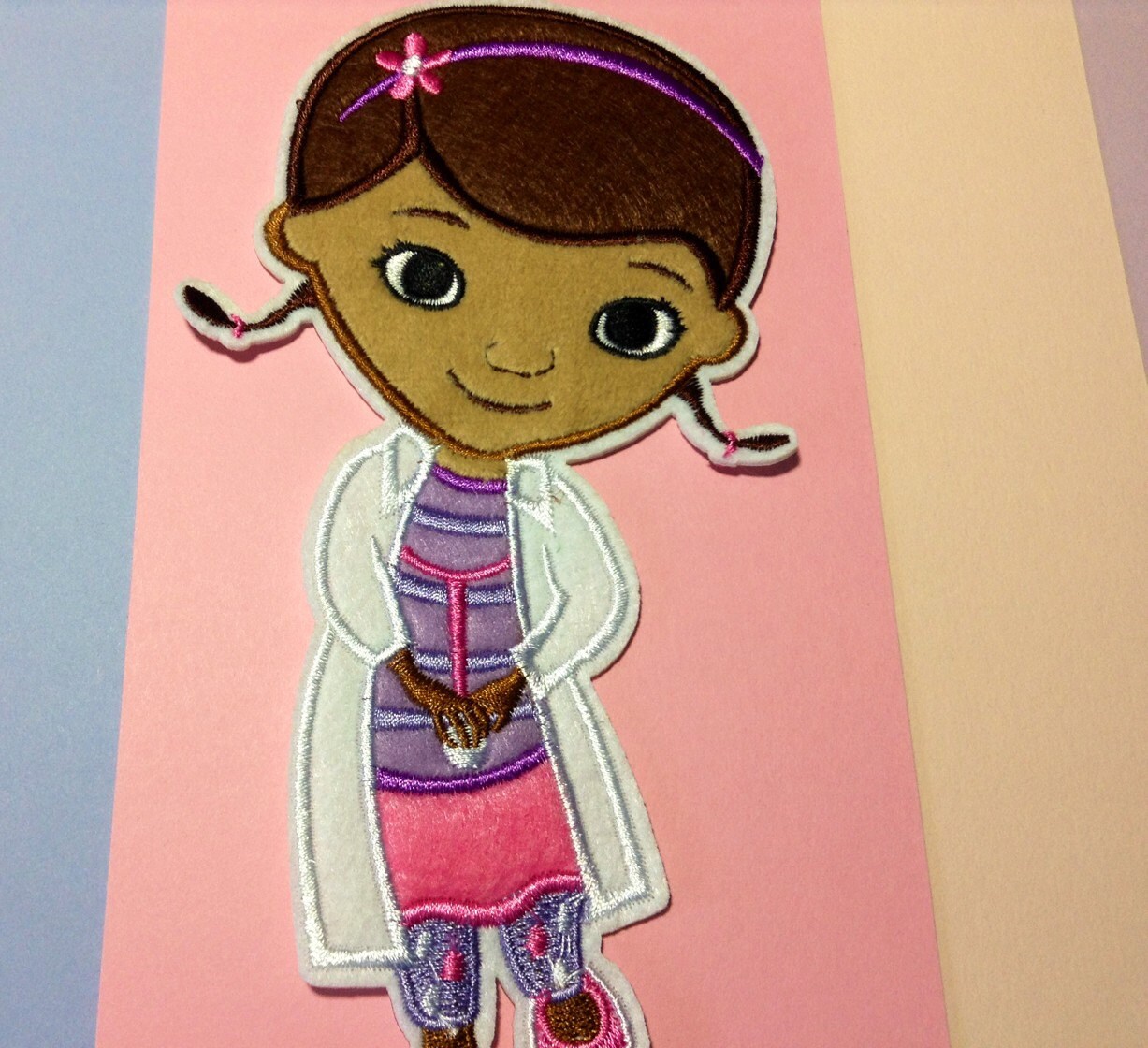 Large Doc Patch 7 iron on sew on patch