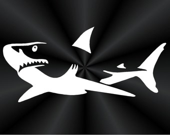 Popular items for shark decal on Etsy