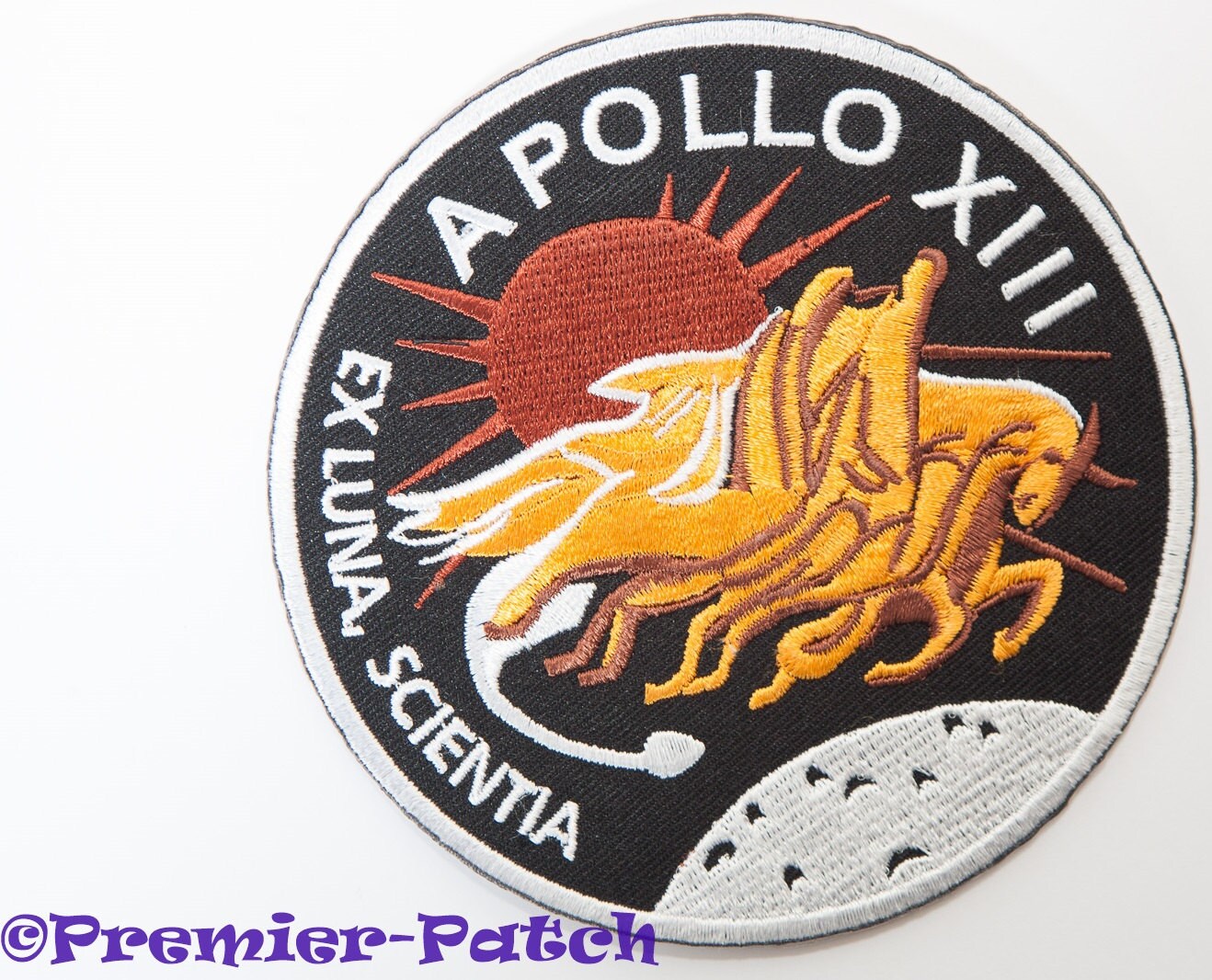 Nasa Apollo 13 Iron on Patch / 4 Collectors Badge by PremierPatch