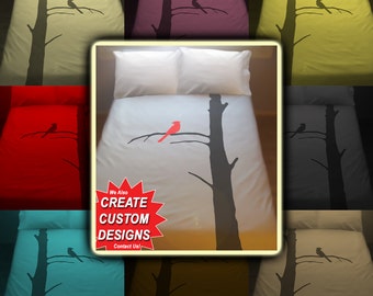 Cardinals bedding | Etsy