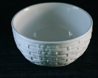 Popular items for basket weave bowl on Etsy