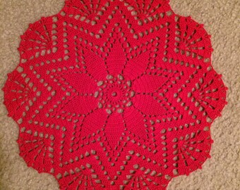 Autumn Crinoline Crochet Doily Girl Pattern