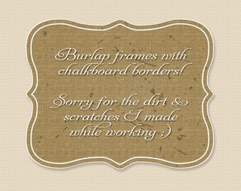 Popular items for burlap clip art on Etsy