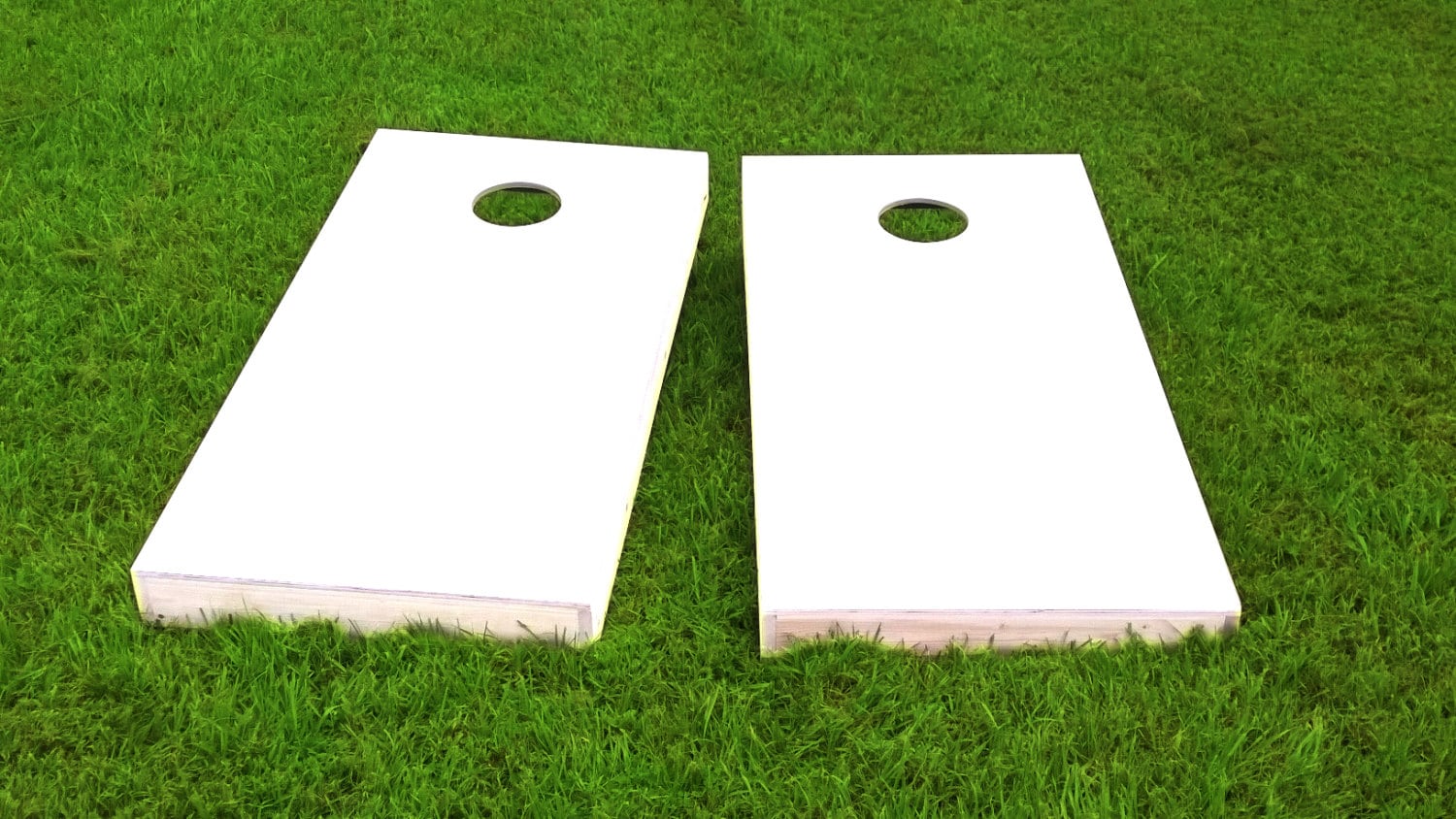 White Primed 1x4 Frame Cornhole Boards DIY Corn Hole Boards