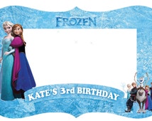 Popular items for frozen photo booth on Etsy