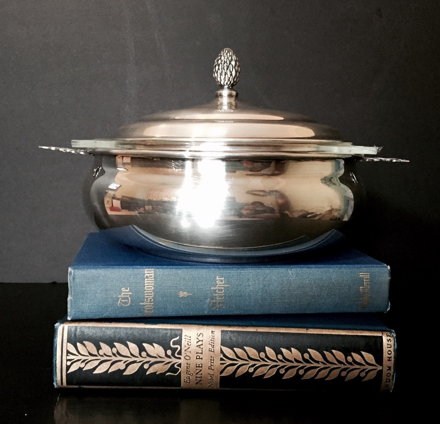 Vintage Pyrex & Sheffield Silver Company Covered Casserole – Haute Juice