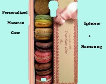 Unique macaron iphone case related items | Etsy
