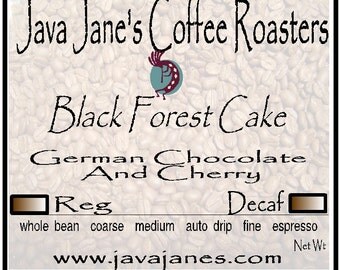 Rainforest Crunch Flavored Coffee Fresh Roasted by JavaJanesCoffee