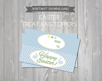 Easter bag topper | Etsy