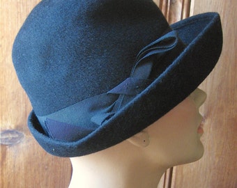 Wide brim fedora | Etsy