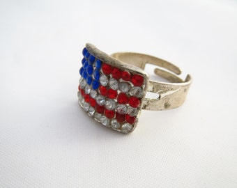 Popular items for american flag red on Etsy