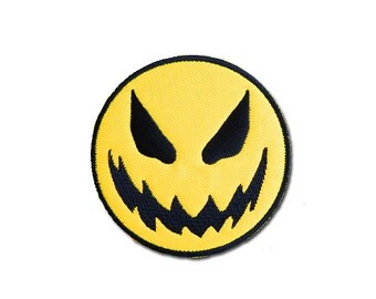 Popular items for smiley face patch on Etsy