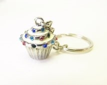 Popular items for cupcake keychain on Etsy