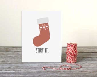 Popular items for christmas card puns on Etsy