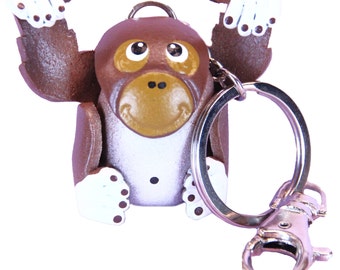 Monkey key chain | Etsy