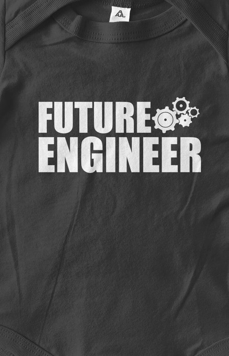 Future Engineer Baby One Piece Body Suit Engineering by BumpCovers