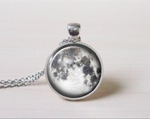 Popular items for full moon necklace on Etsy