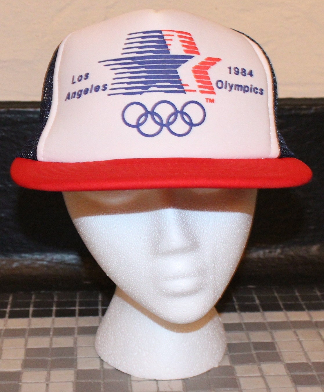 Vintage Los Angeles 1984 Olympics Hat – One Size Fits All – 1980’s ...