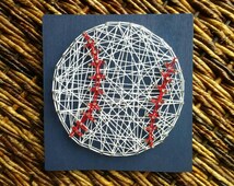 Made to Order String Art Sign, Baseball Sign, String Art, Custom ...