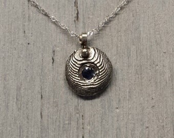 Blue sapphire necklace