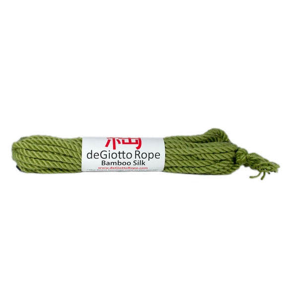 Avocado Bamboo Silk Bondage Rope