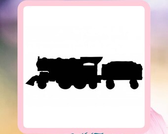 Train stencil | Etsy