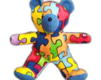 Popular items for Autism bear on Etsy