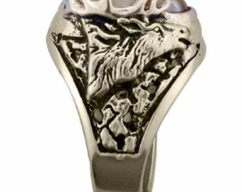 Popular items for elks ring on Etsy