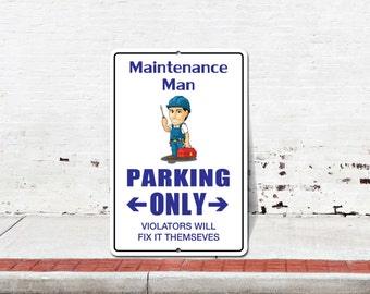 Maintenance man | Etsy
