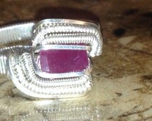 Popular items for natural ruby ring on Etsy