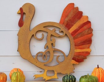 Popular items for turkey monogram on Etsy