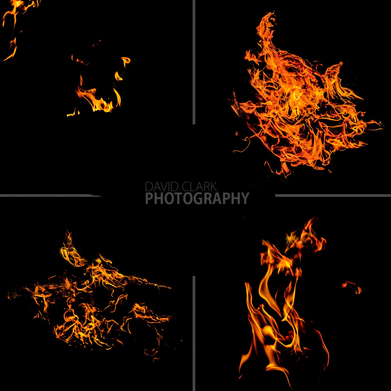 Custom Fire Overlays for Photoshop. Great for compositing and
